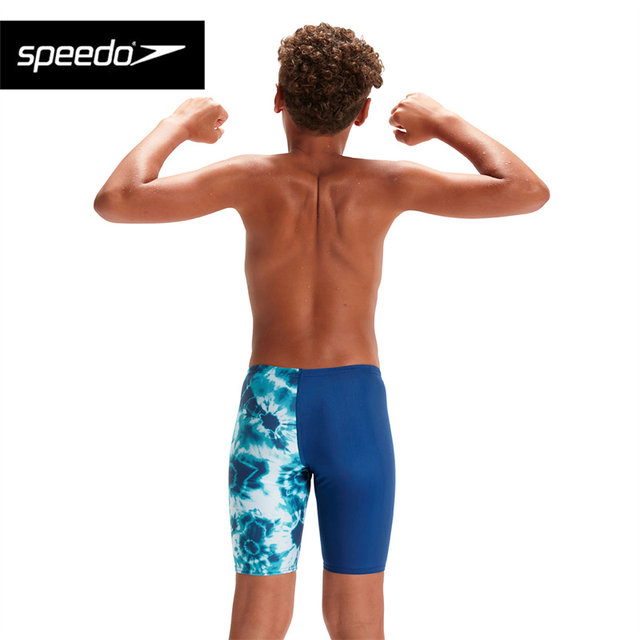 speedo boys' swimming trunks professional training anti-chlorine quick ...