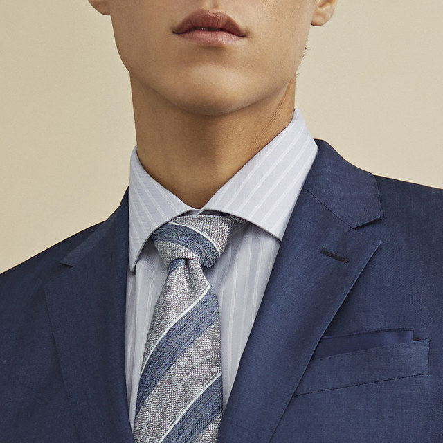 Youngor men's suit autumn new official business casual mulberry silk ...