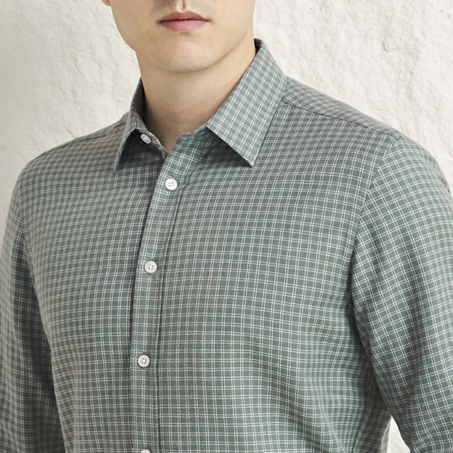 Youngor men's long-sleeved shirt new official business casual work ...