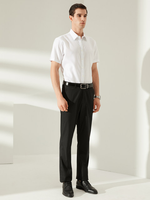 Youngor 2024 spring and summer new soft and breathable men's short ...