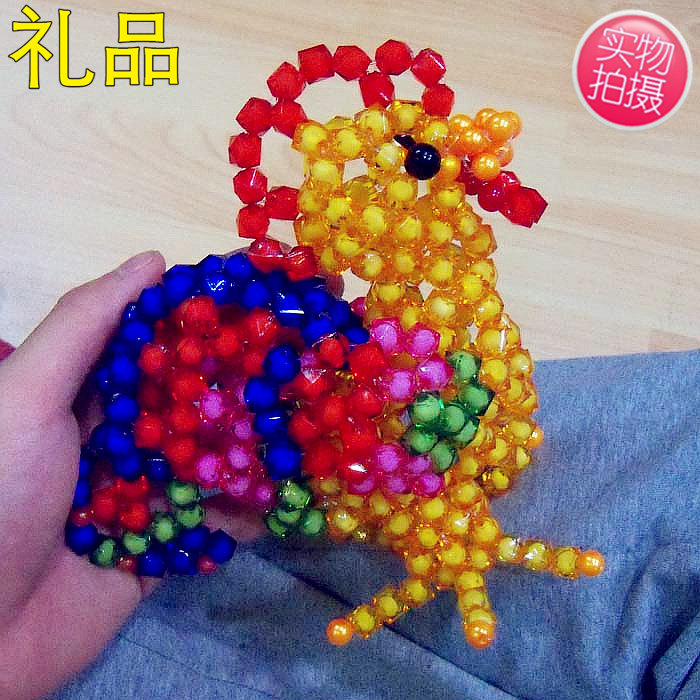 Acrylic Rooster Bead Kit - DIY Zodiac Craft Ornament