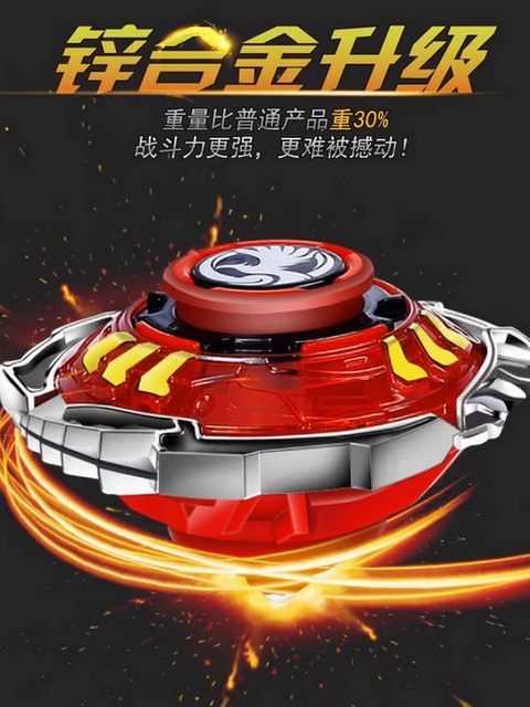 Upgraded Magic Gyro Battle Spin Battle Tuo Boy Pull Line Advanced Alloy ...