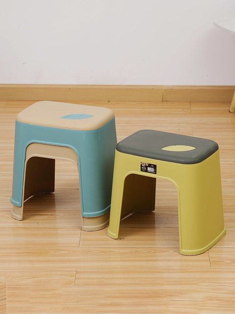 Small stool plastic low stool household thickened strong and durable ...