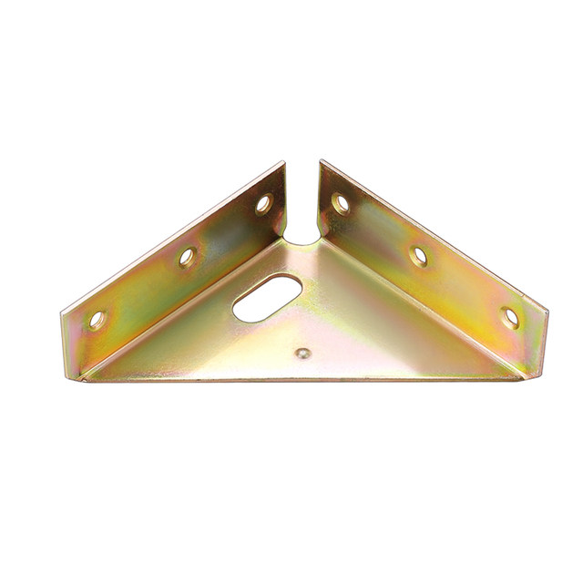 Thickened three-sided fixed angle iron bed corner code left and right ...