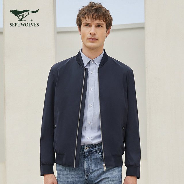 Septwolves three-proof jacket men's 2024 new spring and autumn casual ...