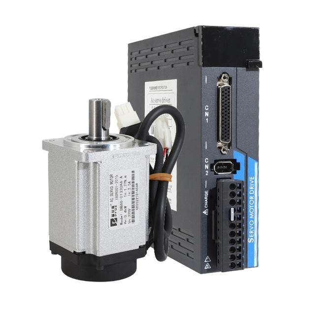 40/60/80 AC servo motor set brake PS100 driver 200/400/600/750/1000W