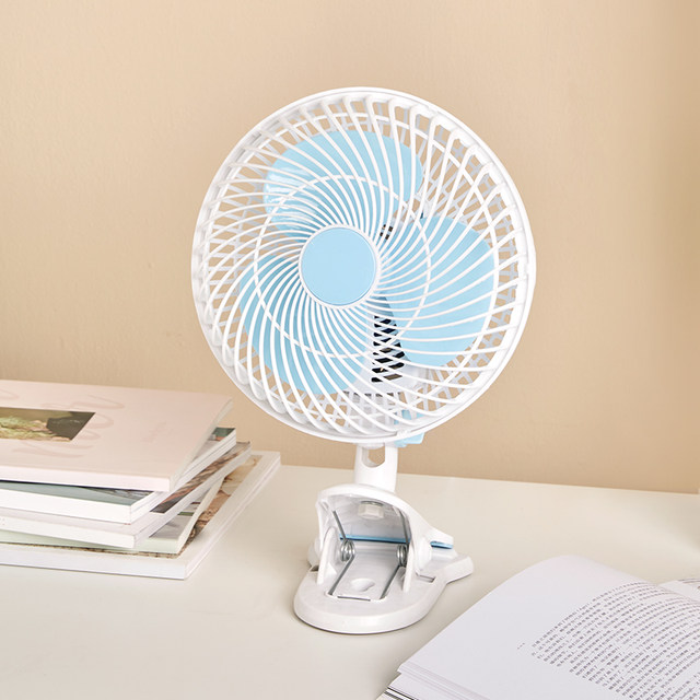 Small electric fan electric fan dormitory bedside fan home clip fan ...