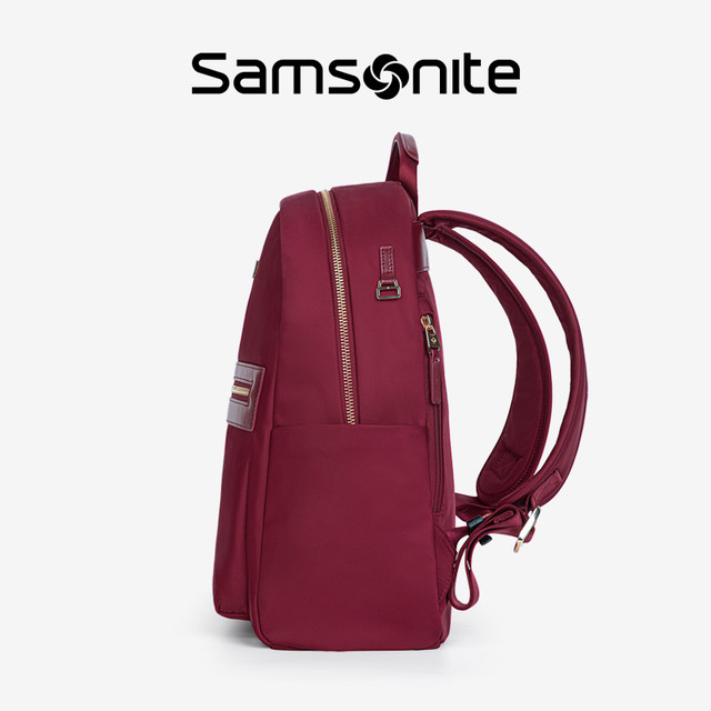 Samsonite/Samsonite Backpack Women's Summer Backpack New Simple 13-inch ...