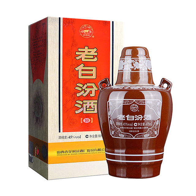 Fenjiu 45 degrees 10 Lao Bai Fen wine 475ml fragrance -type white wine