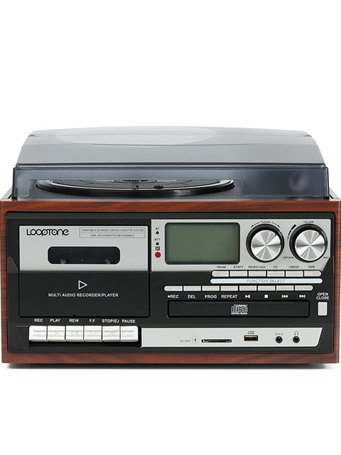 LP vinyl record machine retro phonograph multifunction CD tape ...