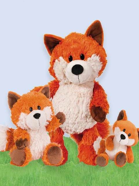 German Liqi NICI forest friend fox Frieda Li Feili plush toy doll gift ...
