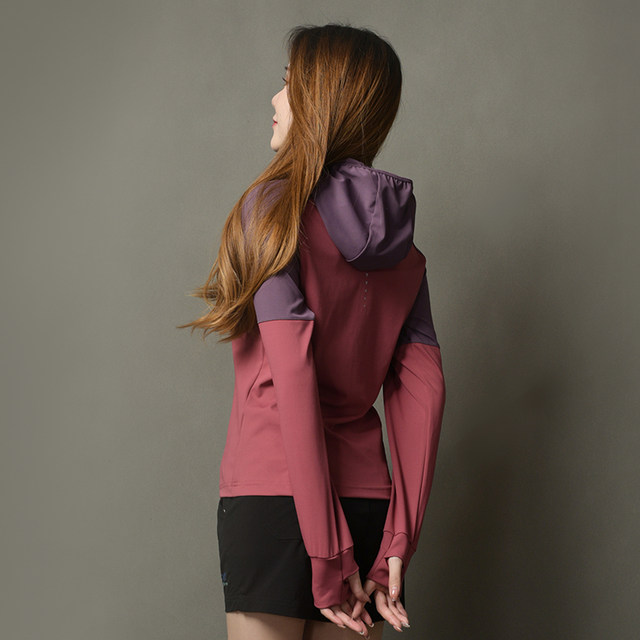 Outdoor quick-drying clothing, women's long-sleeved spring and autumn ...