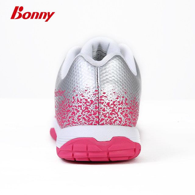 Bonny/Boli Light Feather 033 white and blue professional badminton ...
