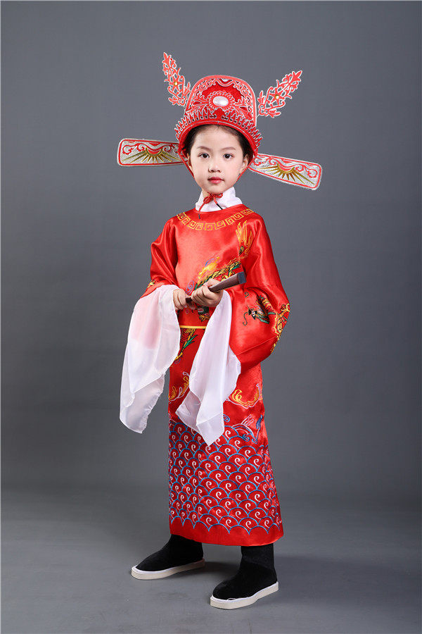 Female Prince Consort Children's Number One Scholar Costume Performance ...