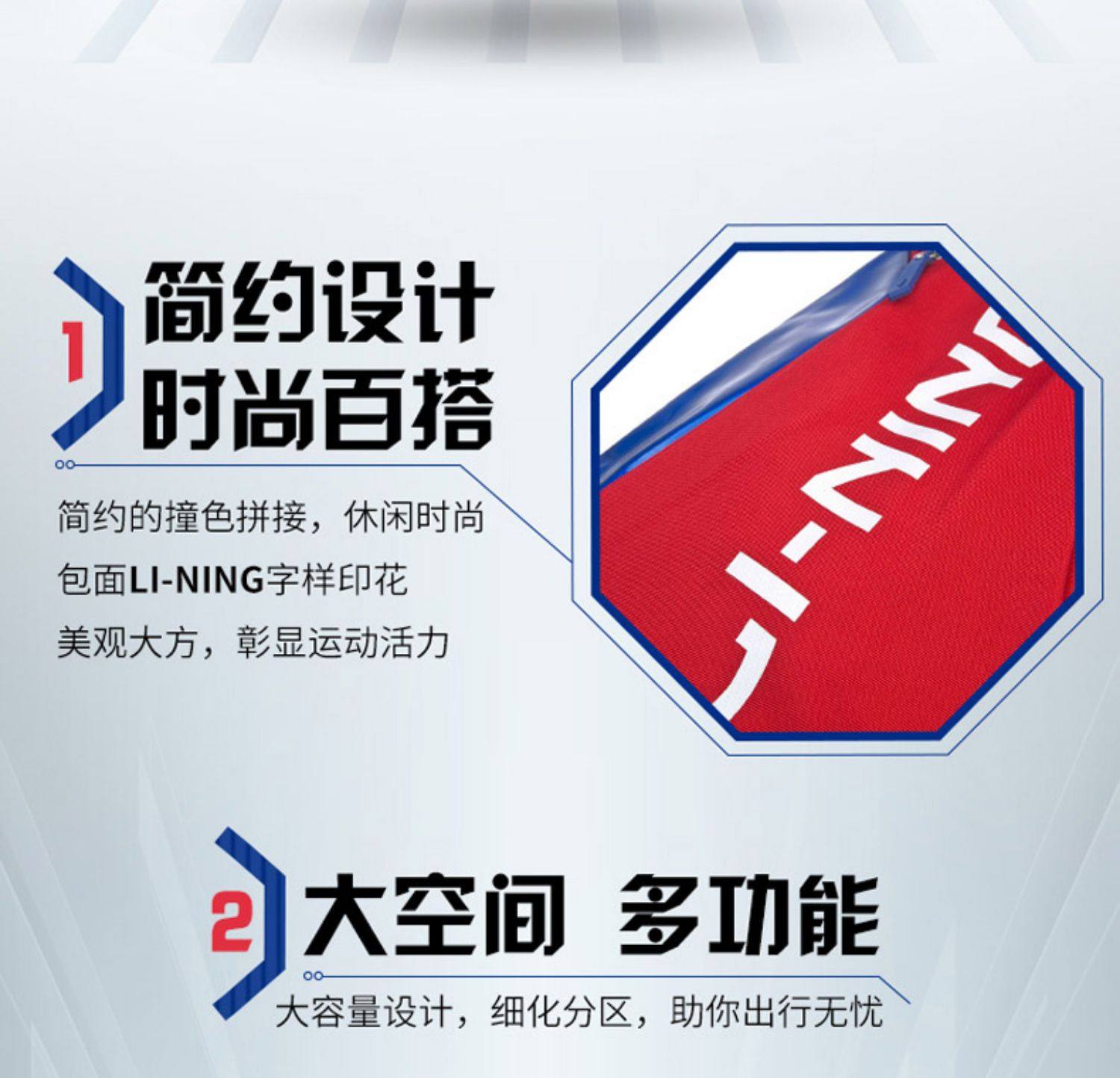 Authentic Li Ning Badminton Backpack | 3 Packs Badminton Bag for Men ...