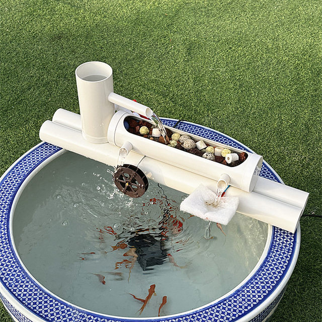 Three-in-one fish tank filter water purifier porcelain tank oxygenation ...