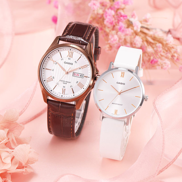 2024 Casio couple watches A pair of men and women simple temperament ...