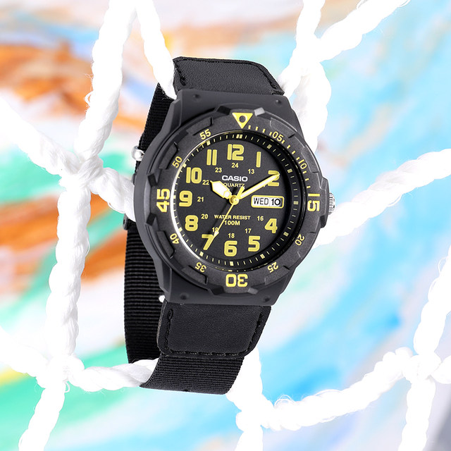 Casio children's watch student junior high school men and women ...