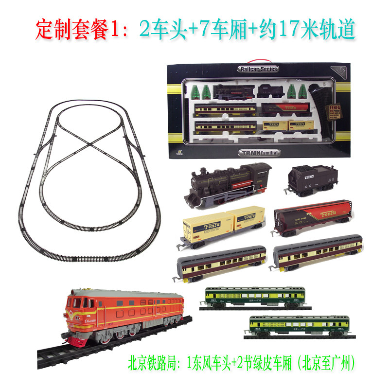 Large Train Set Steam Engine Internal Combustion Engine Dongfeng Train ...