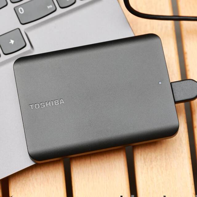 Toshiba mobile hard drive 1t small black a5 high-speed external Apple ...