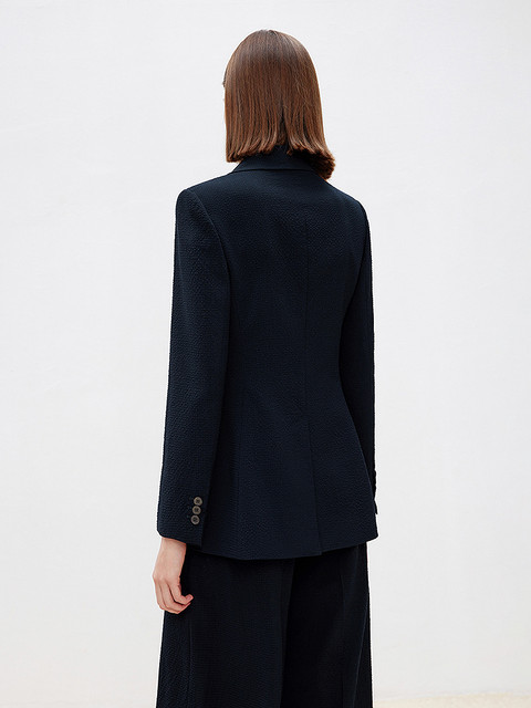 Langzi wool suit 2025 spring new suit jacket casual double-breasted high-end professional formal ...