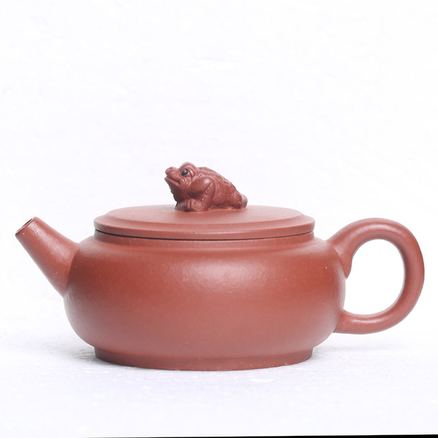 Coarse sand raw ore small toad pot, golden toad large opening, easy to ...