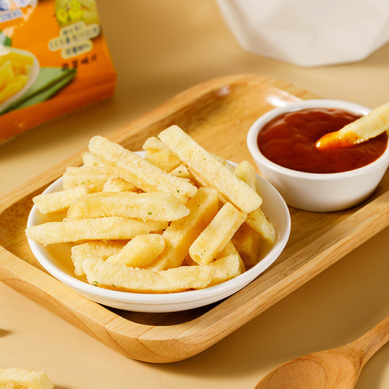 Crispy Rise Pommes Frites - 50er Packung Honigbutter Kartoffelstreifen ...
