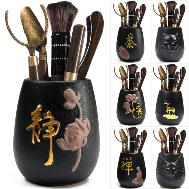 Tea Ceremony Six Gentlemen Set Tea Clamp Bamboo Tea Cup Tea Clamp ...