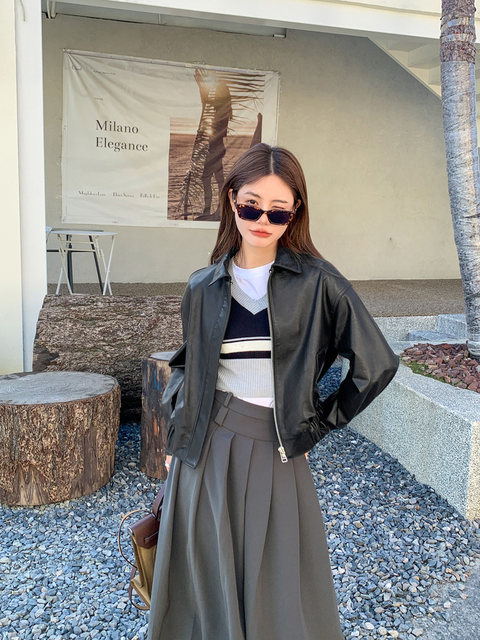 Haining 2025 Spring and Autumn New High-end Vegetable Tanned Genuine ...