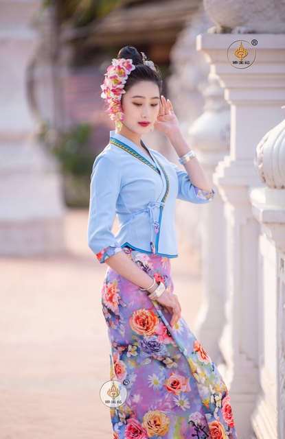 Dai princess clothing Dai traditional spring and summer women's set ...