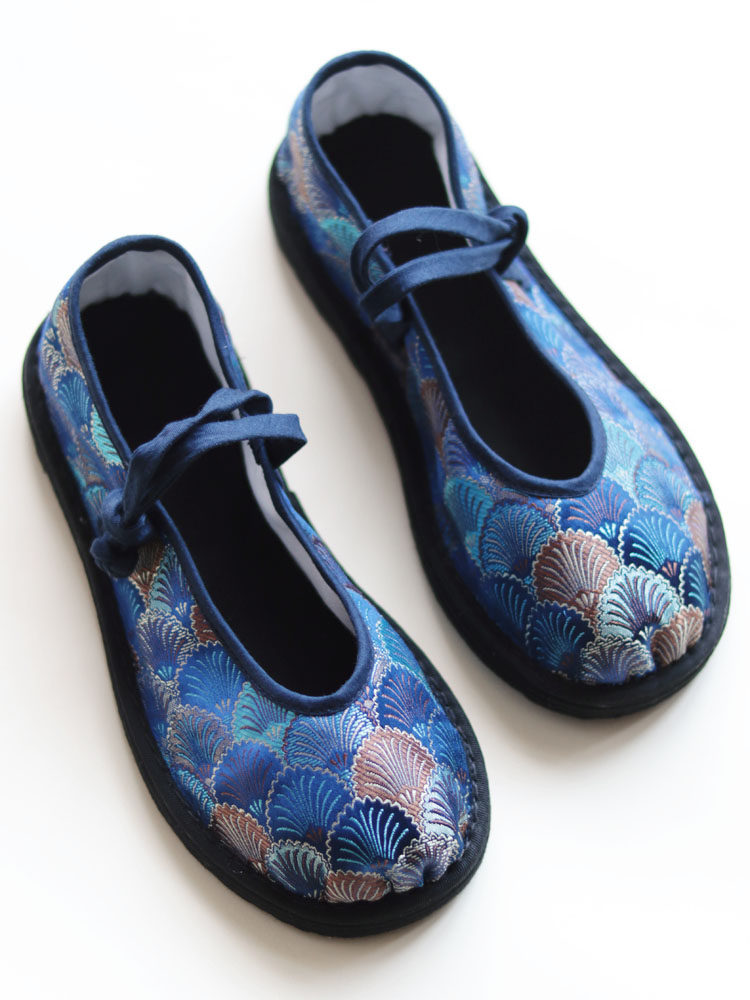 Original hand-made mille-layer cloth shoes for women with handmade ...
