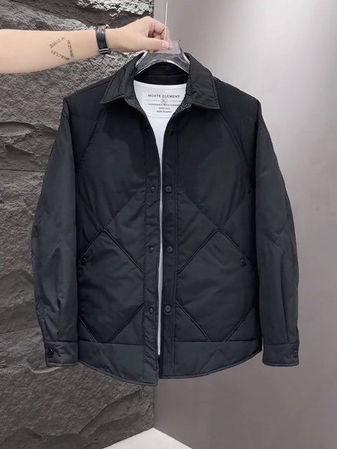 Lightweight down jacket male 2024 winter new high -end high -end ...