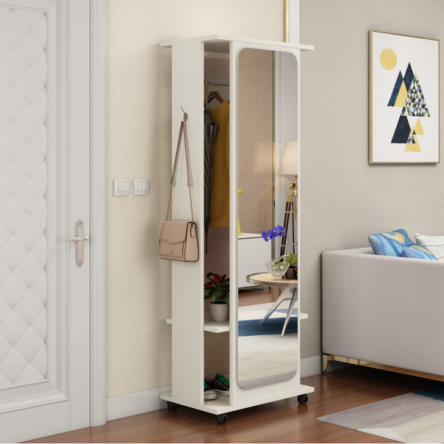Dressing mirror, full-length floor mirror, simple modern home living ...