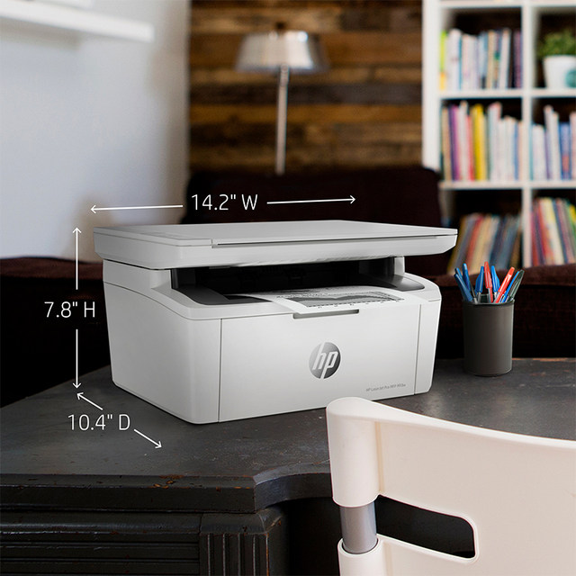 Hp M30W Black and White Laser Printer Home-Use Small All-In-One Copier ...