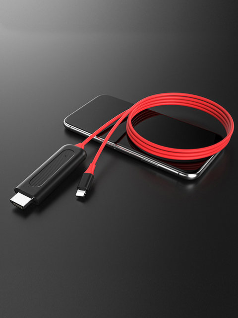 Same screen cable Apple Android phone tablet connection portable ...