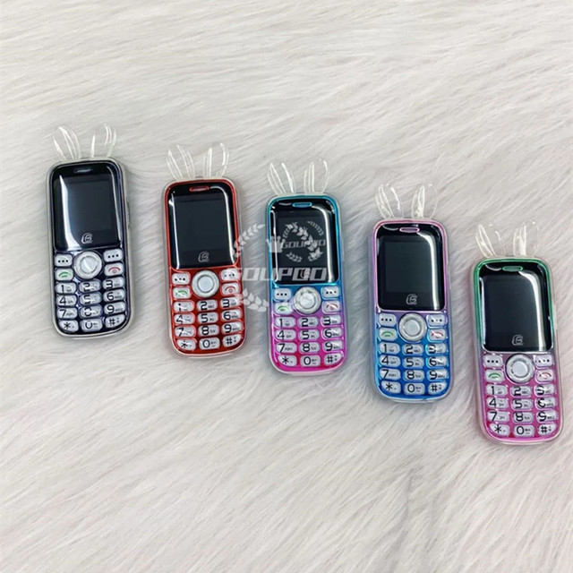 Children's small mobile phone can be inserted card to pick up and call ...