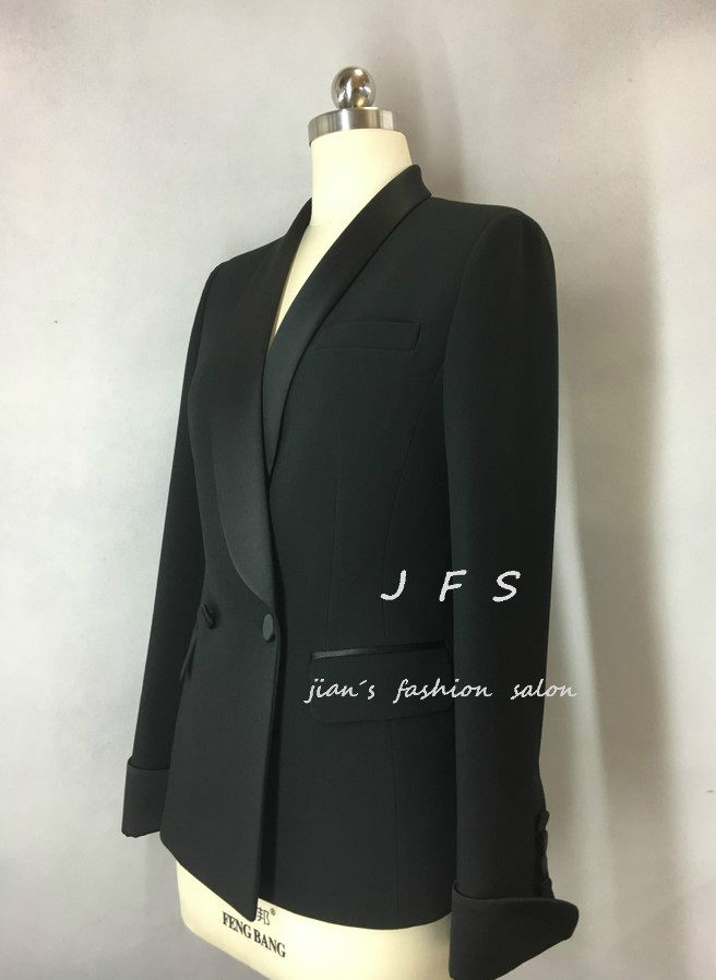 JFS new star with the Korean version of the small suit women's long ...