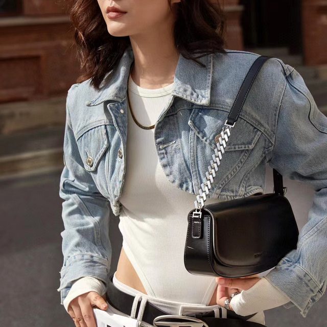 Auchan Dian Bags Women's 2024 New Korean Style Single Shoulder Saddle ...