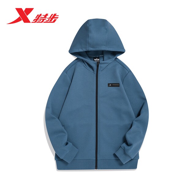 Xtep Jacket Men's 2023 Spring New Genuine Sports and Leisure Knitted ...