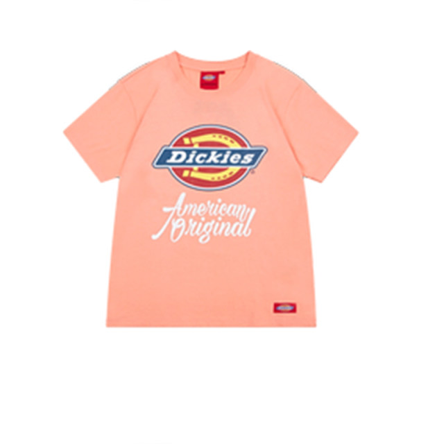 Dickies artistic font LOGO printed short-sleeved T-shirt for women ...