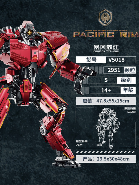 K box Large -scale Pacific Mech Storm Blizzard Model Model Protection