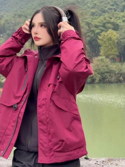 Shock Clothes for Men and Women Three-in-One 2025 New Autumn and Winter ...