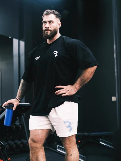 c Bao Chris fitness training quick-drying mesh shorts for men and women ...