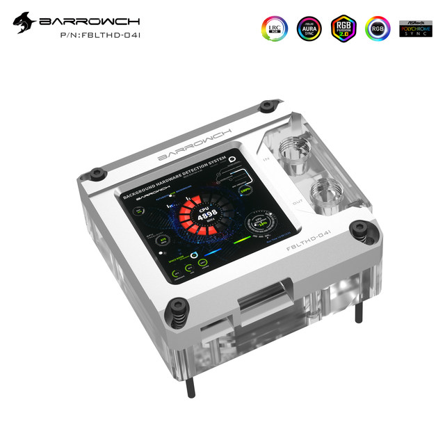 BarrowchINTEL full platform CPU digital display split water block ...