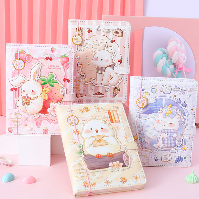 36k Sakura hand ledger creative Korean cute color page illustration personalized female 50k ...