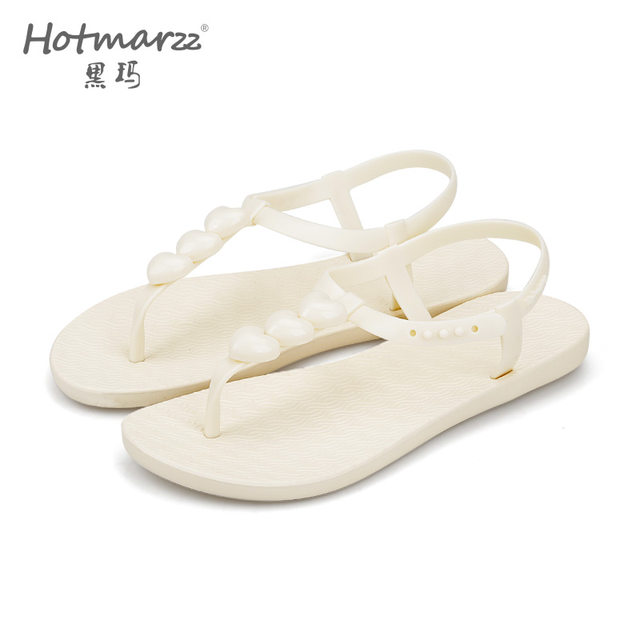 Hotmarzz/Black Mar Sandals Women's Summer New Outerwear Anti-slip ...