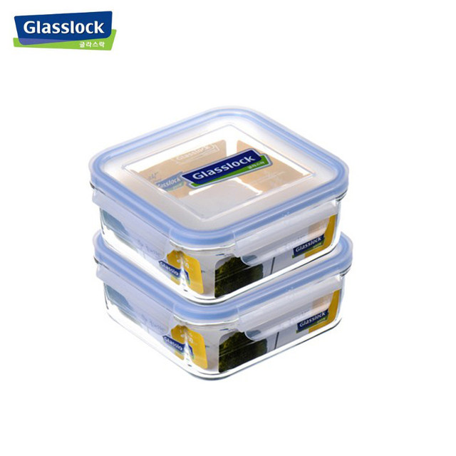 GlassLock glass fresh -keeping box microwave furnace lunch box office ...