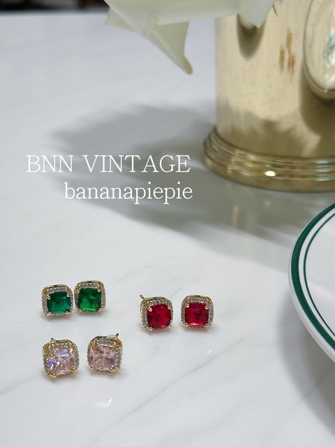 BNNVINTAGE retro middle -aged temperament niche Light luxury princess S925 Flower Tang Yan ...