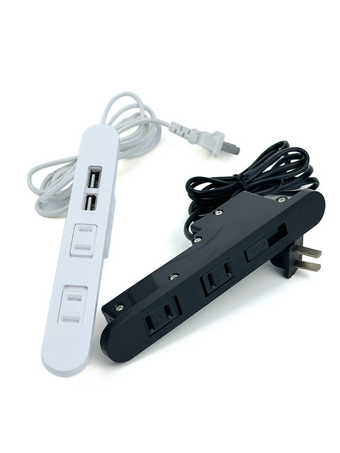 Embedded Bedside Power Strip with USB Charging, Japanese Style with ...