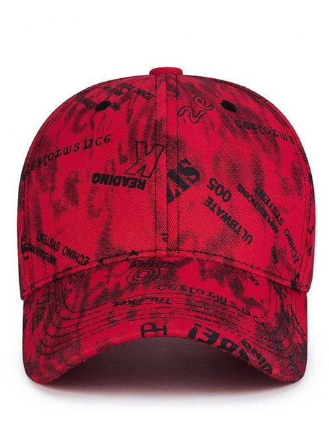 New spring and autumn style full-print letter graffiti style street ...